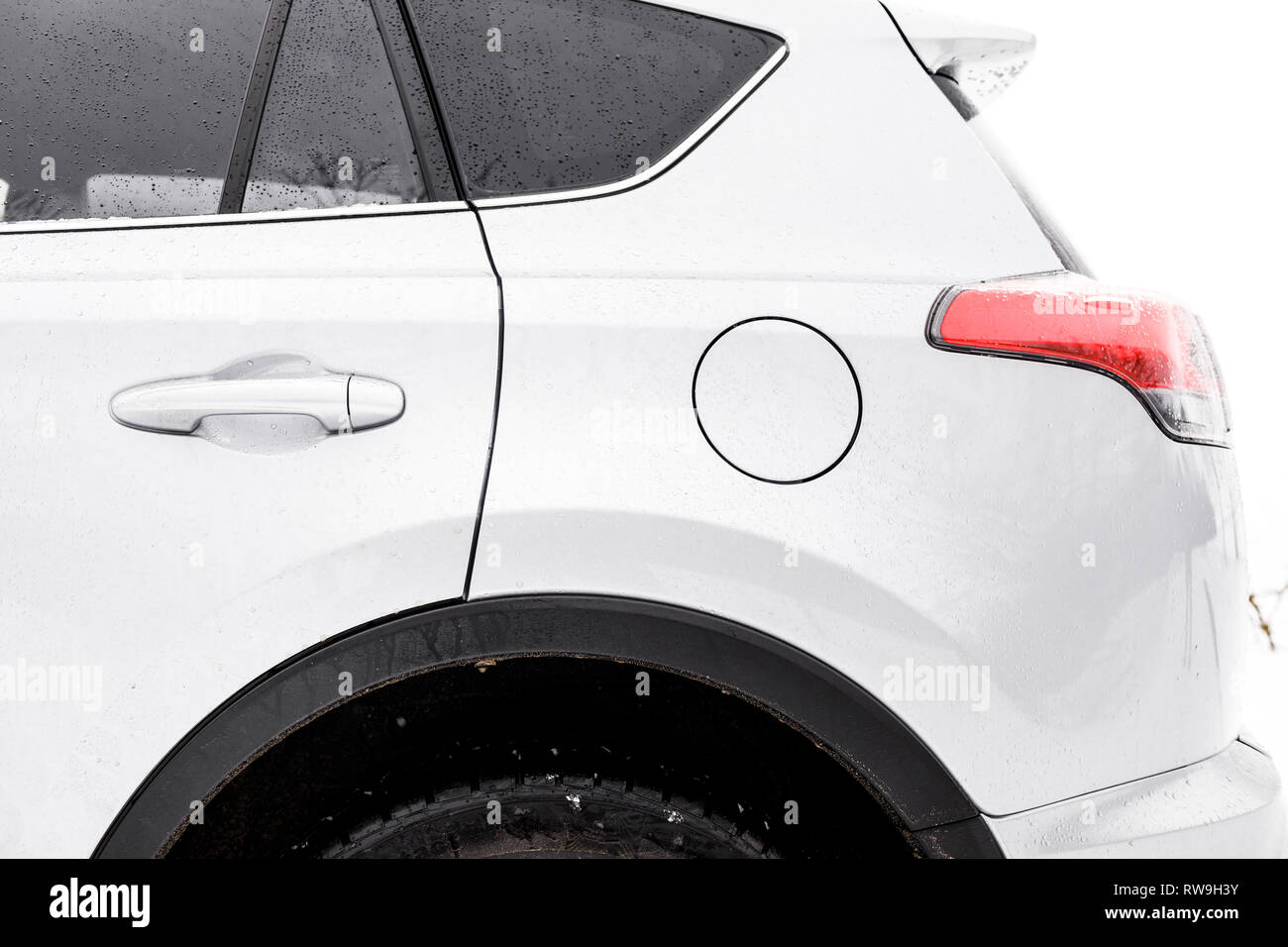 Modern and luxury car headlights. Exterior detail Stock Photo - Alamy