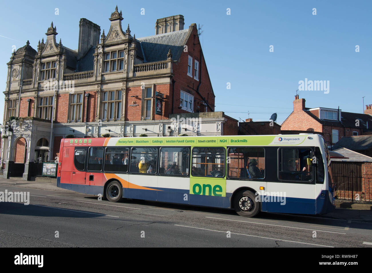 Northampton bus hi-res stock photography and images - Alamy