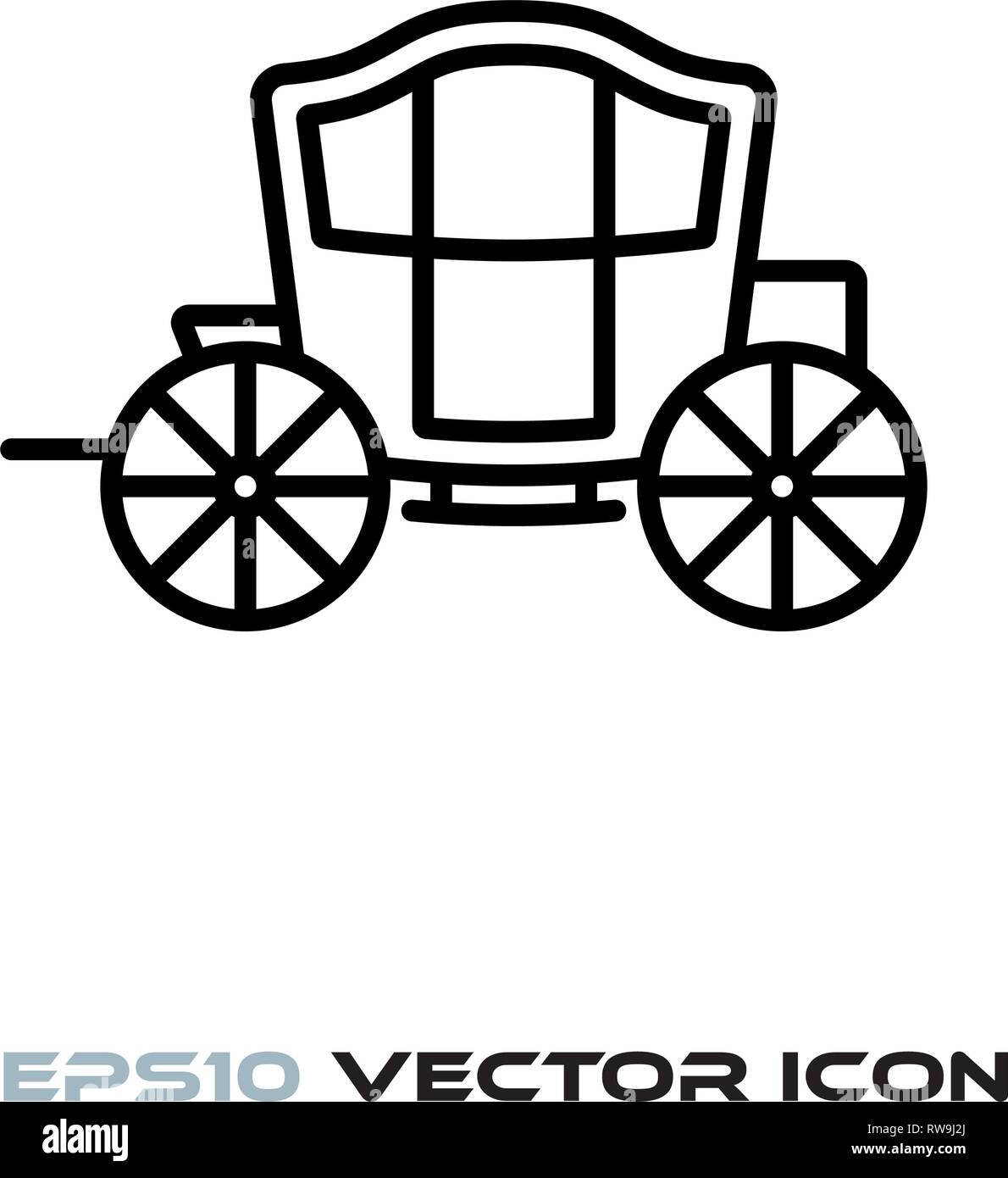 Vintage horse and coach carriage hi-res stock photography and images ...