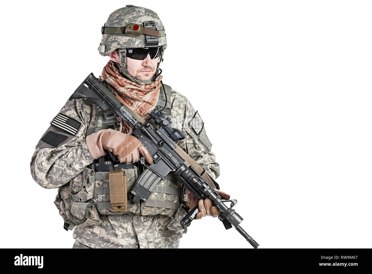 Us army paratrooper Cut Out Stock Images & Pictures - Alamy