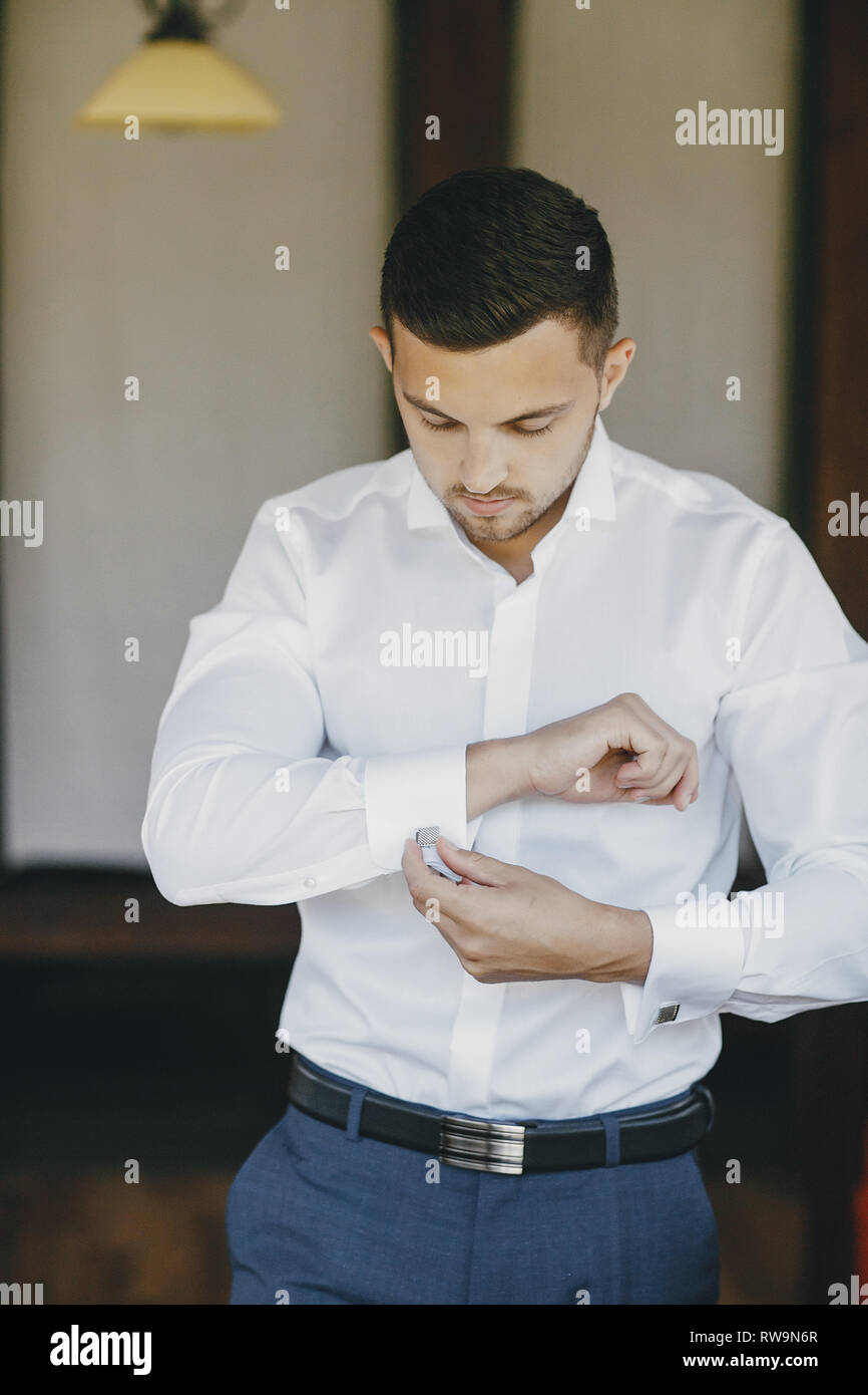 Beautiful business man portrait luxury hi-res stock photography and ...