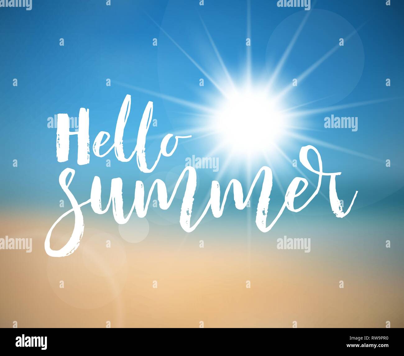 Seaside time travel destination Stock Vector Images - Alamy