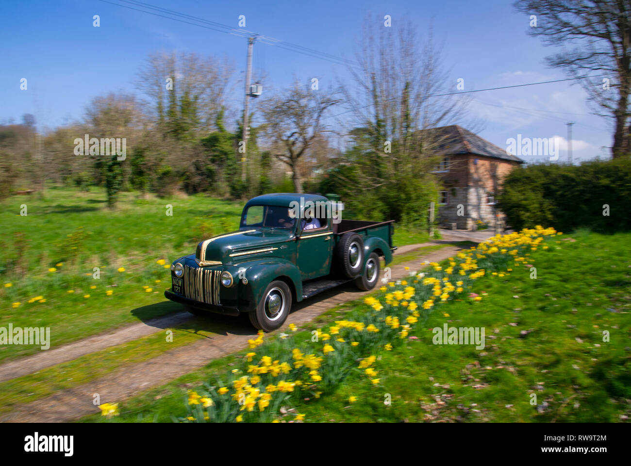 1947 Ford One Ton pick up truck, classic American truck Stock Photo - Alamy