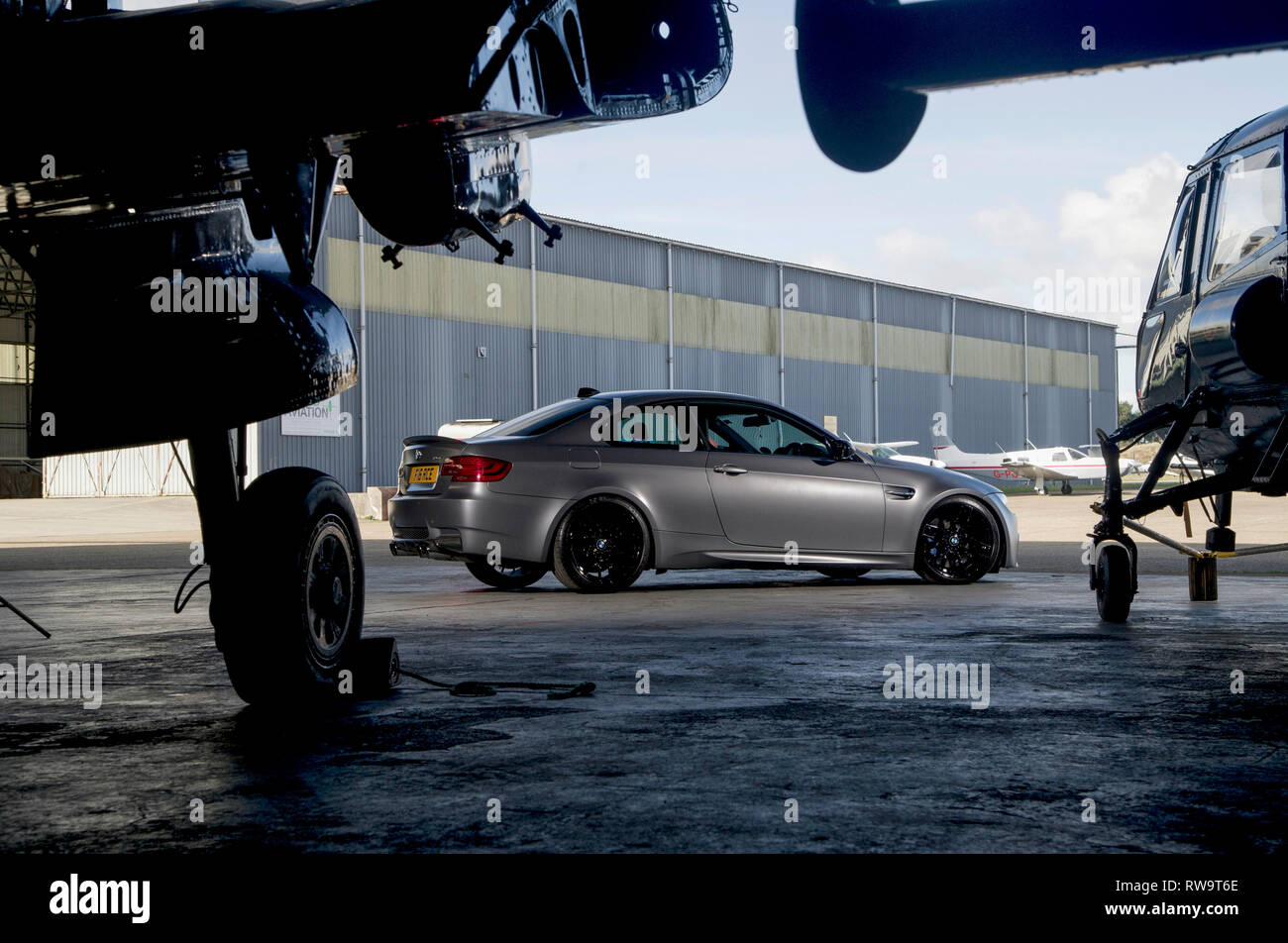 E90 shape BMW M3 German sports car, modified and supercharged Stock ...