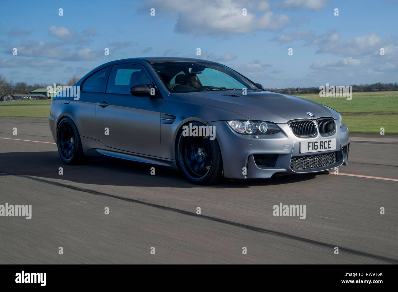 E90 shape BMW M3 German sports car, modified and supercharged Stock ...