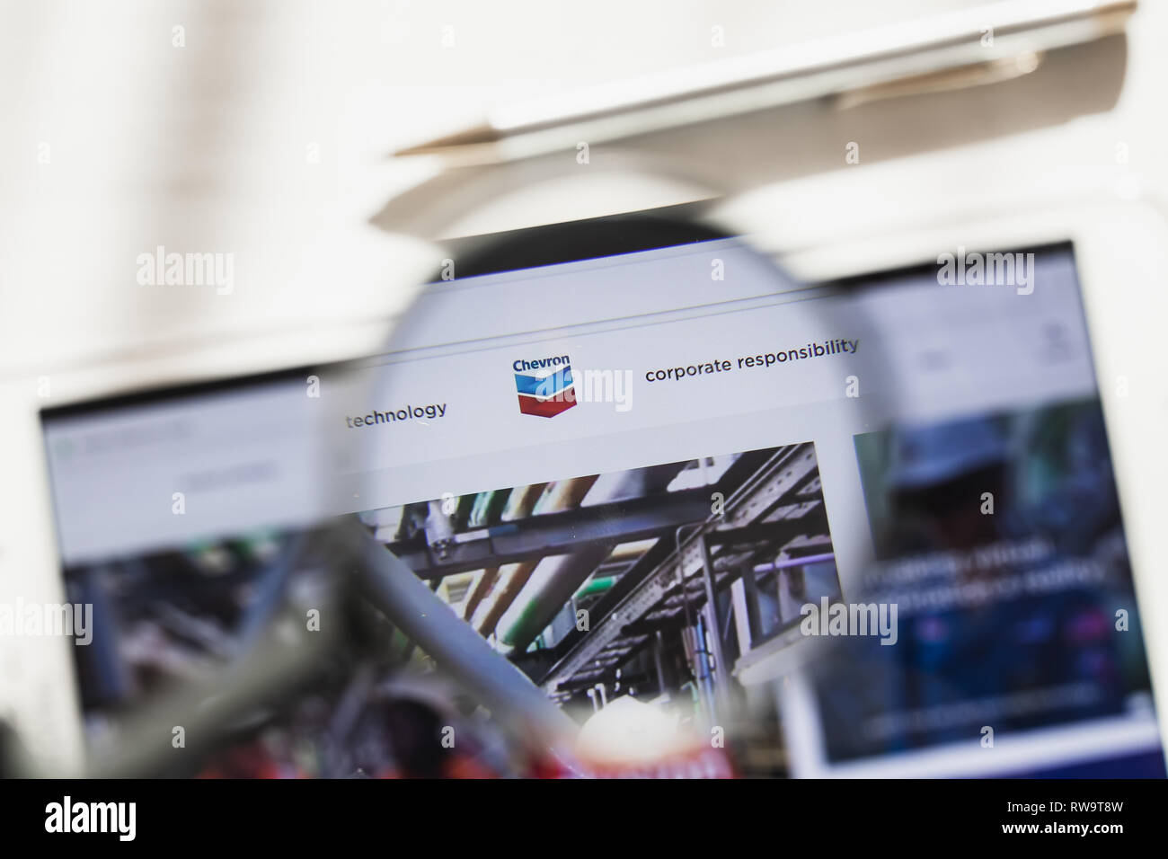 Chevron corporation hi-res stock photography and images - Alamy