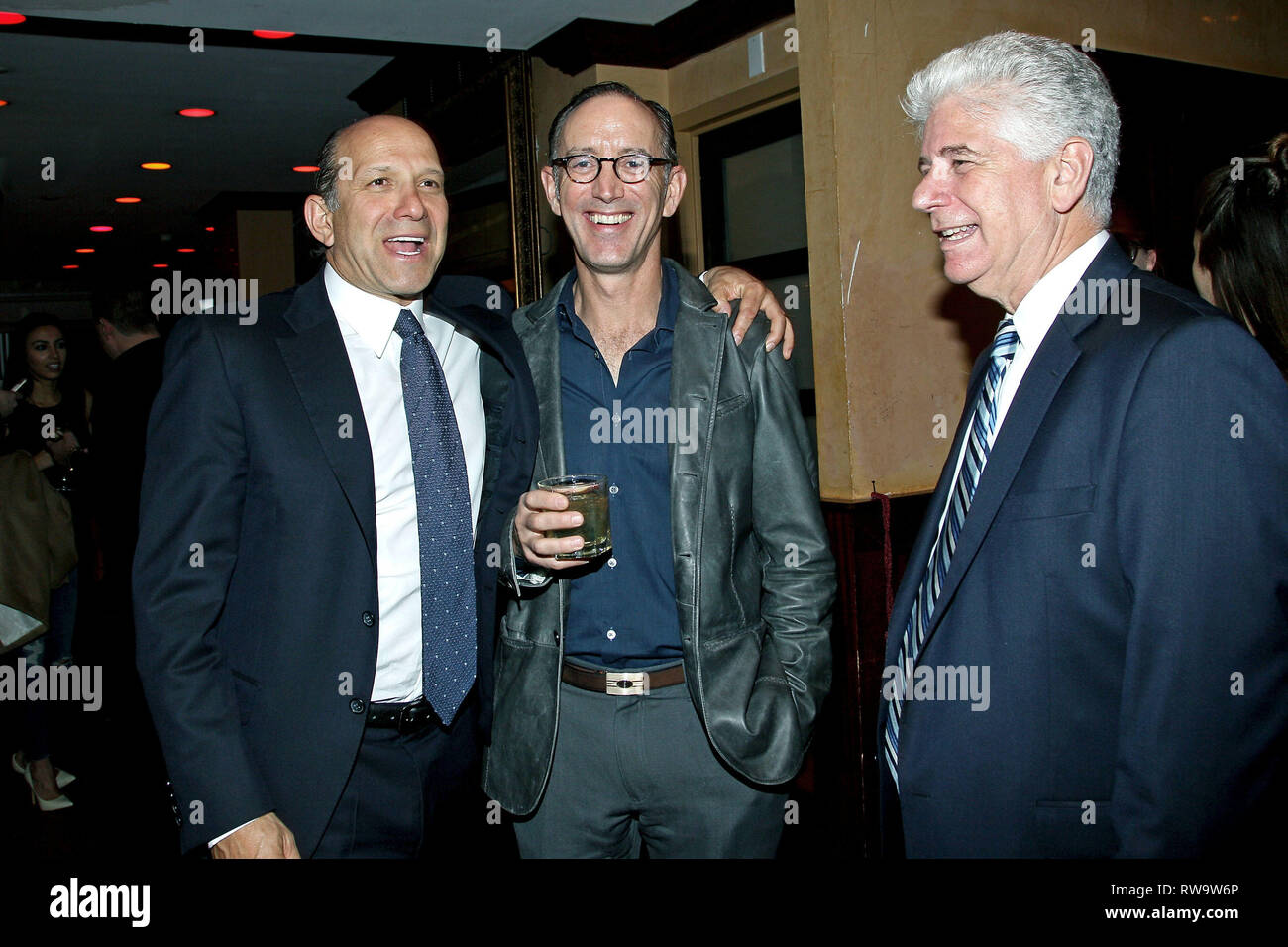 New York, USA. 07 Apr, 2016. Howard Lutnick, Paul Yablon, Michael ...