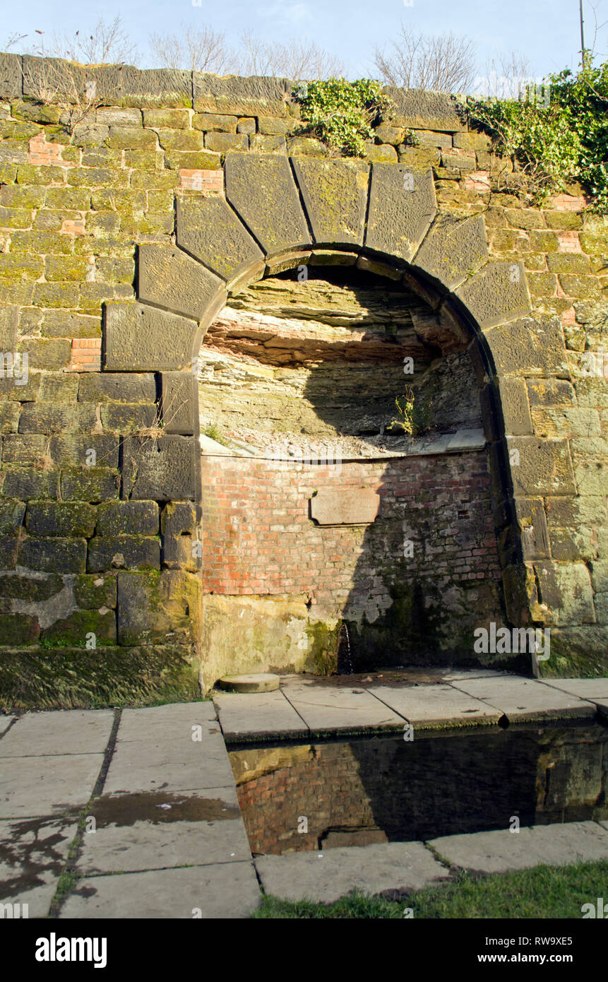 The Chalybeate Spring, Liverpool Stock Photo - Alamy