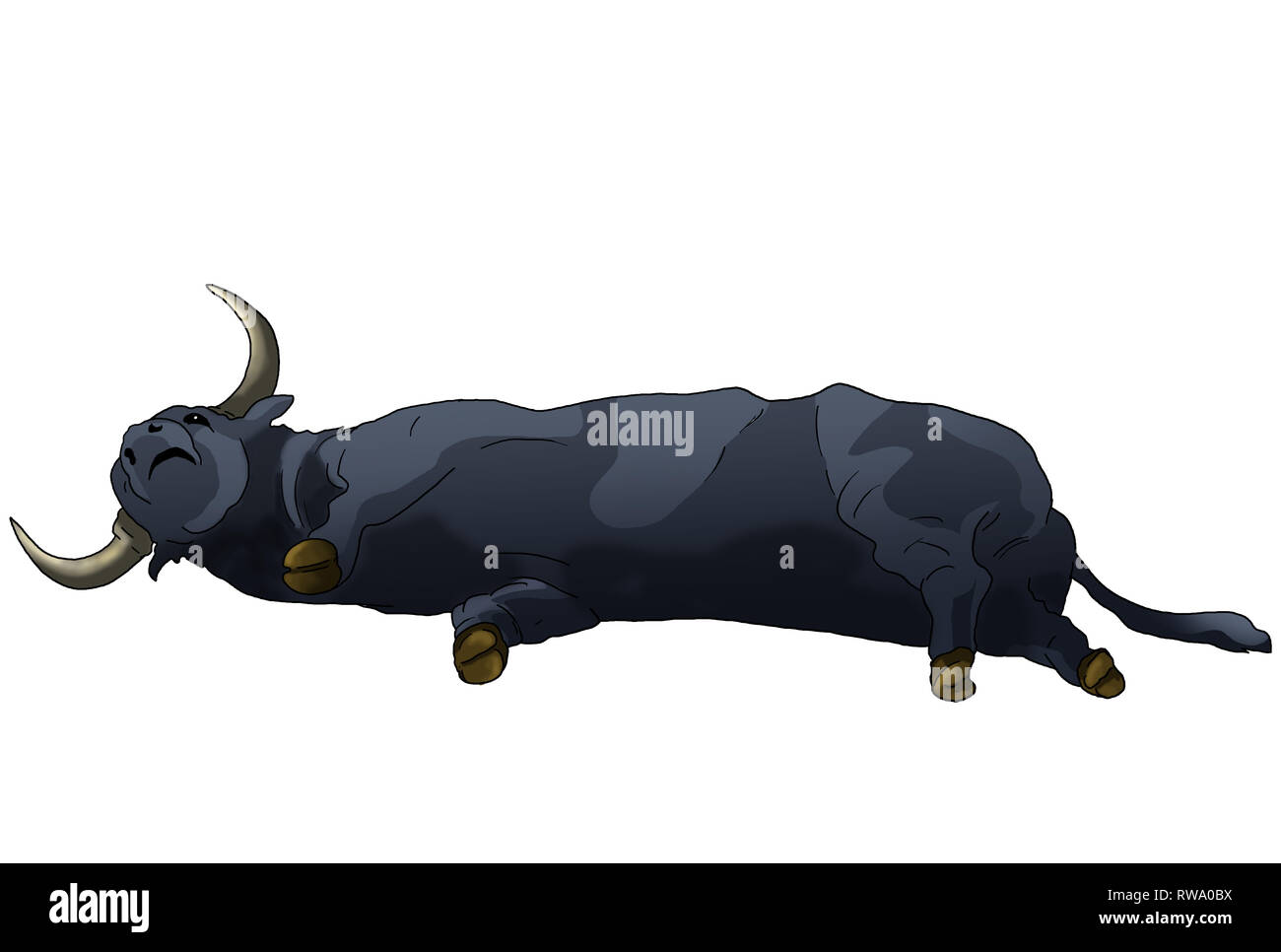 Angry bull hi-res stock photography and images - Alamy