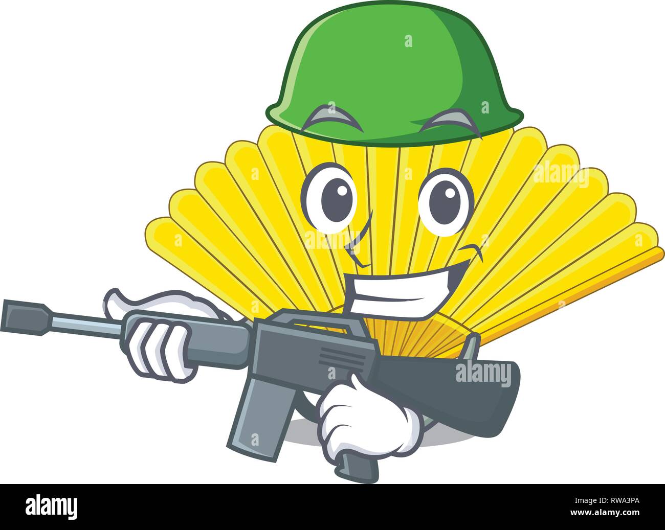 Chinese war fan Stock Vector Images - Alamy