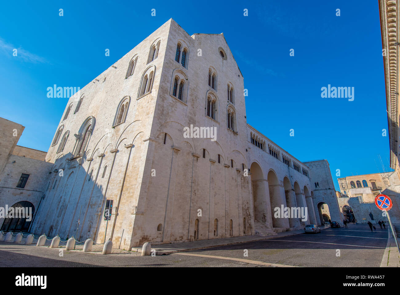 Bari, Puglia, Italy - The Basilica of Saint Nicholas ( San Nicola ) in ...