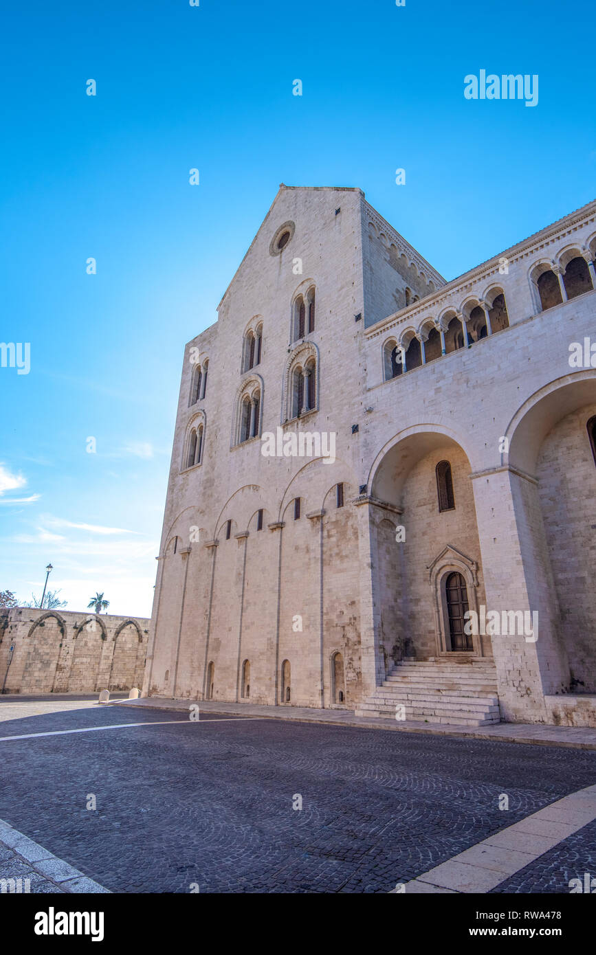 Bari, Puglia, Italy - The Basilica of Saint Nicholas ( San Nicola ) in ...