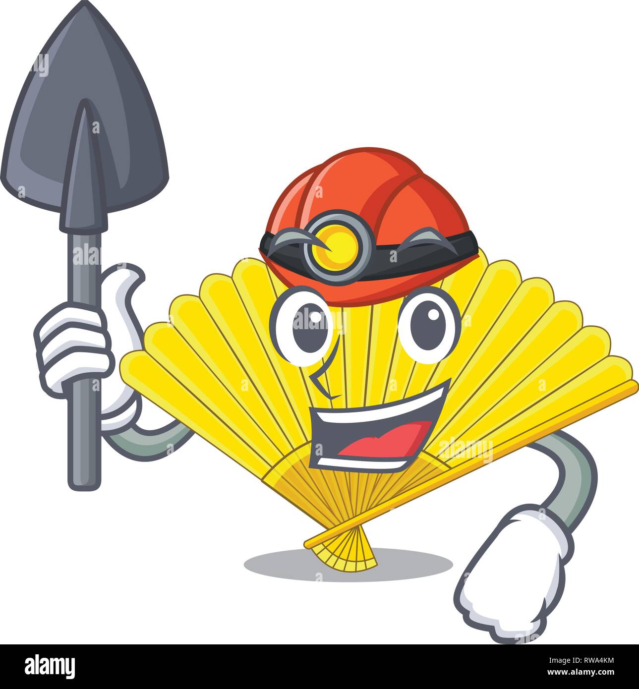 Wooden fan ornament Stock Vector Images - Alamy