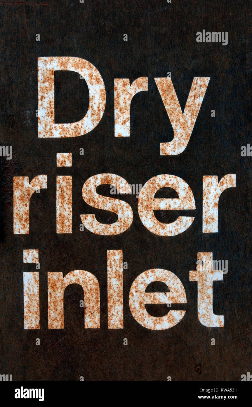 Dry riser hi-res stock photography and images - Alamy