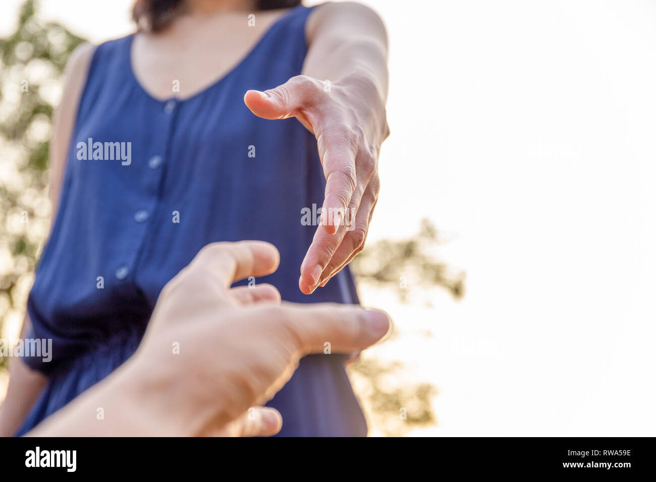 Reaching Out Help Hands High Resolution Stock Photography and Images ...