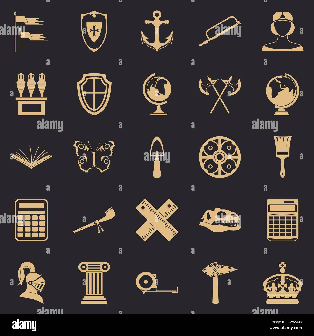 Babylon map Stock Vector Images - Alamy
