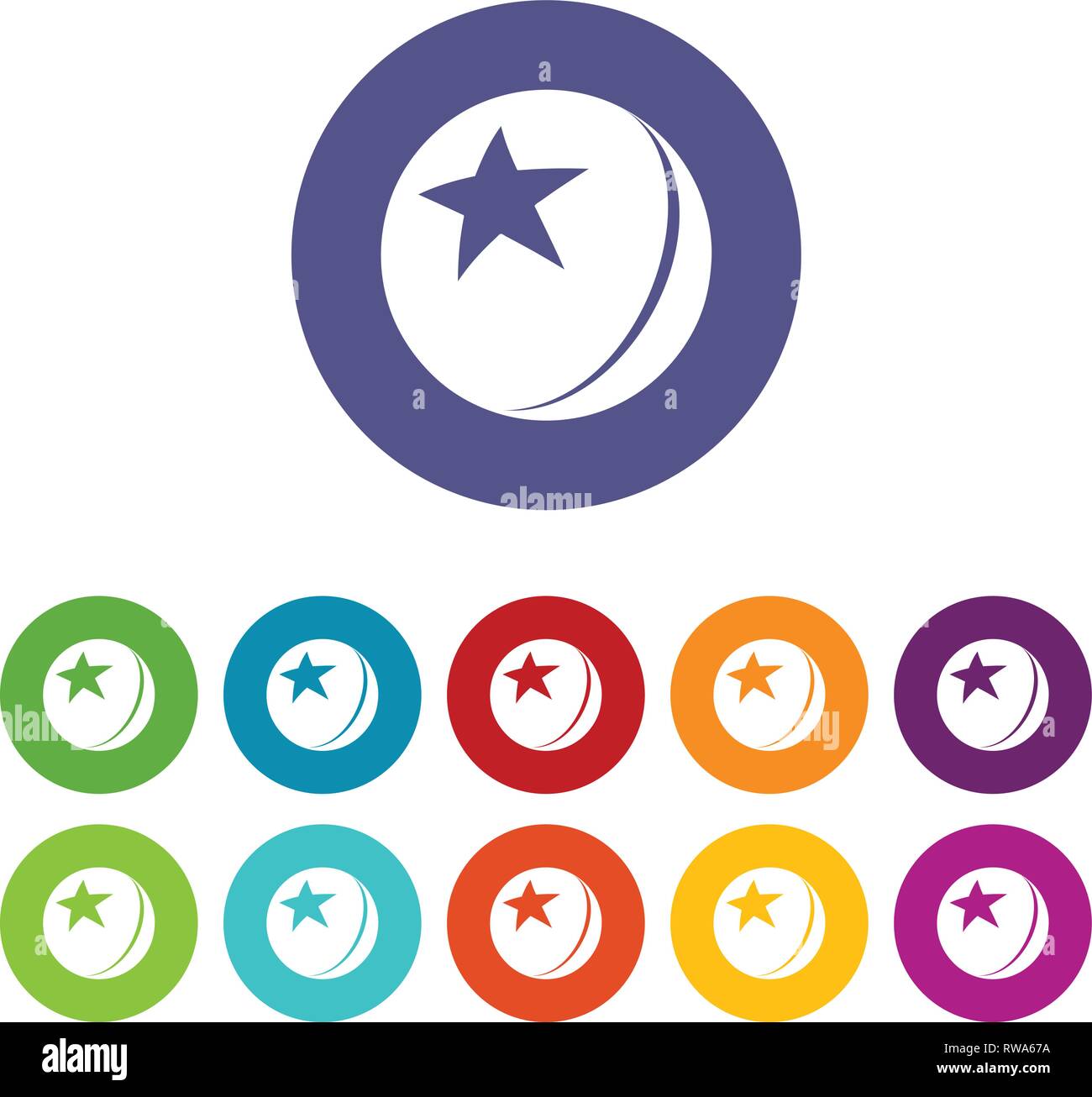 Favorite star icon blue glossy Stock Vector Images - Alamy