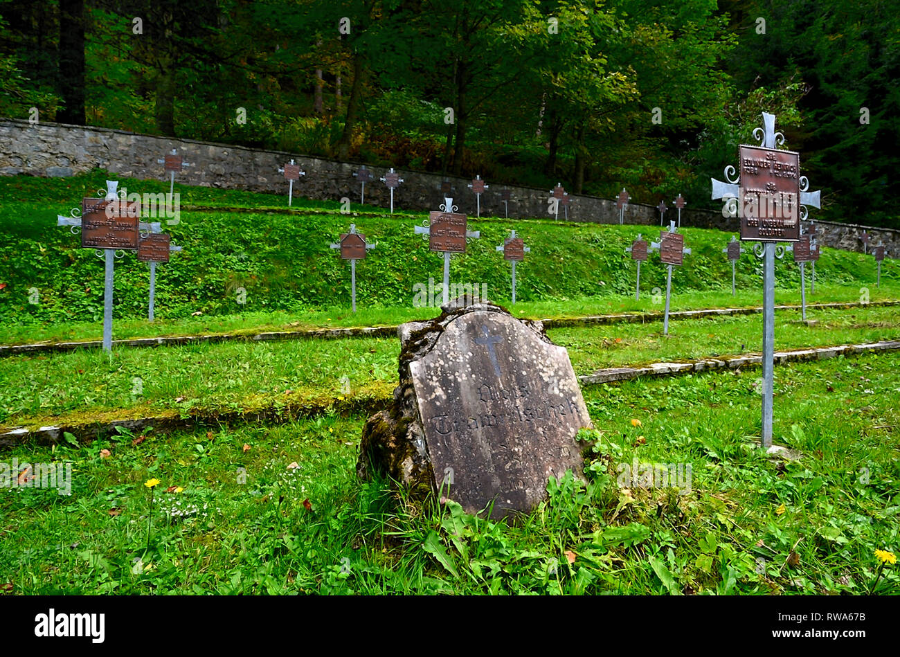 Austro italian border hi-res stock photography and images - Alamy