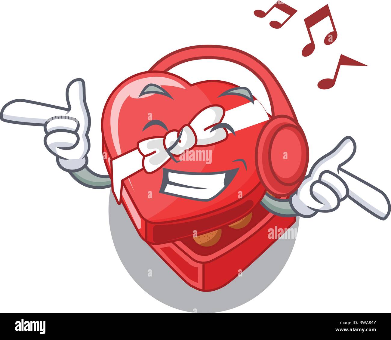 Musiclistening Stock Vector Images - Alamy