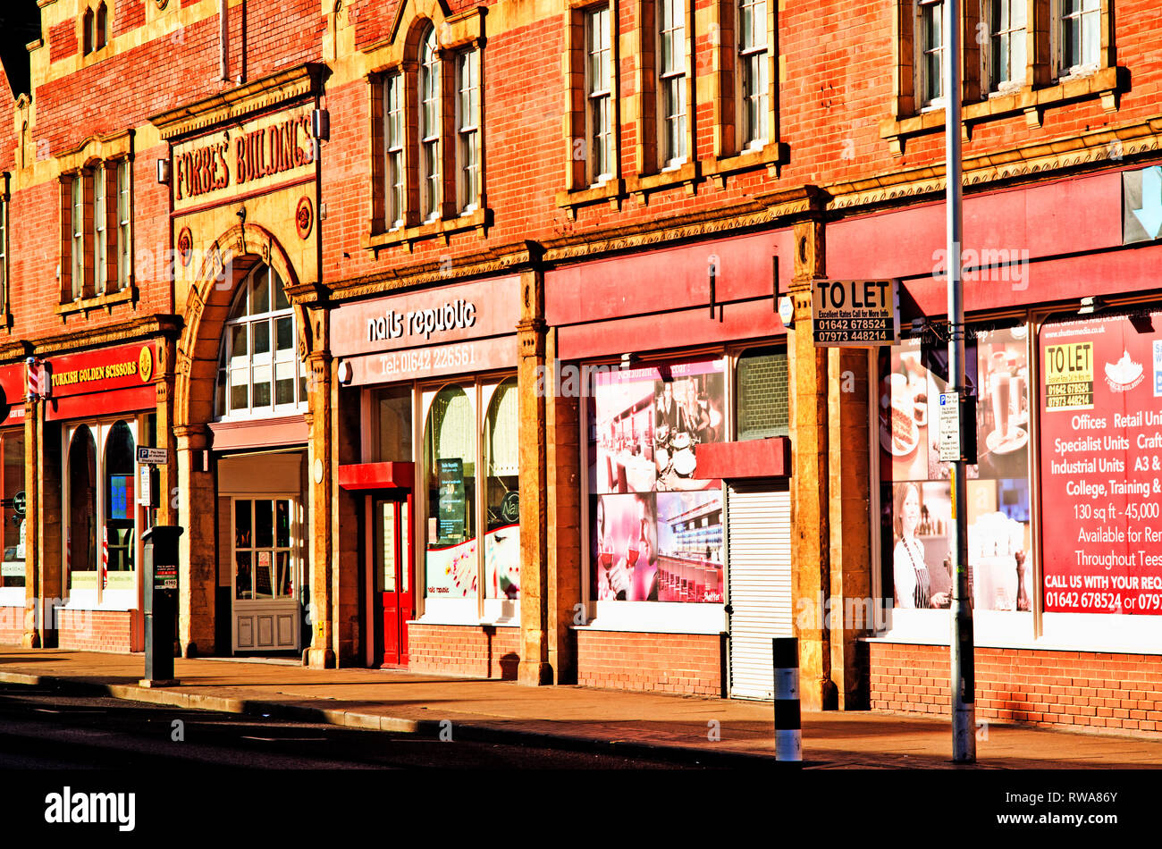 The Forbes Buildings, Linthorpe Road, Middlesbrough, Cleveland, England ...