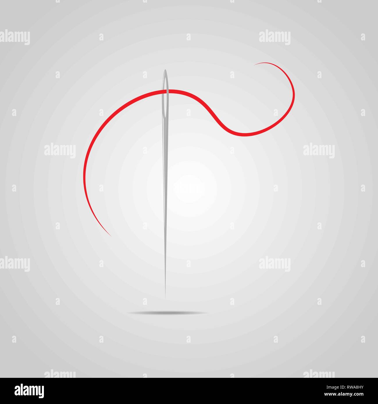 Hand threading Stock Vector Images - Alamy