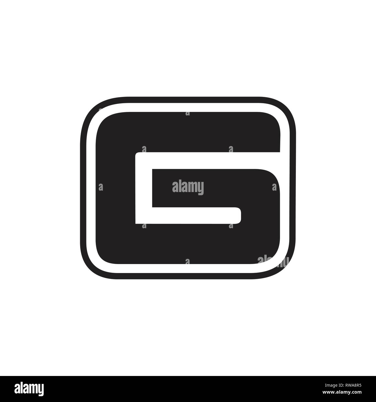 Maze logo vector vectors Cut Out Stock Images & Pictures - Alamy