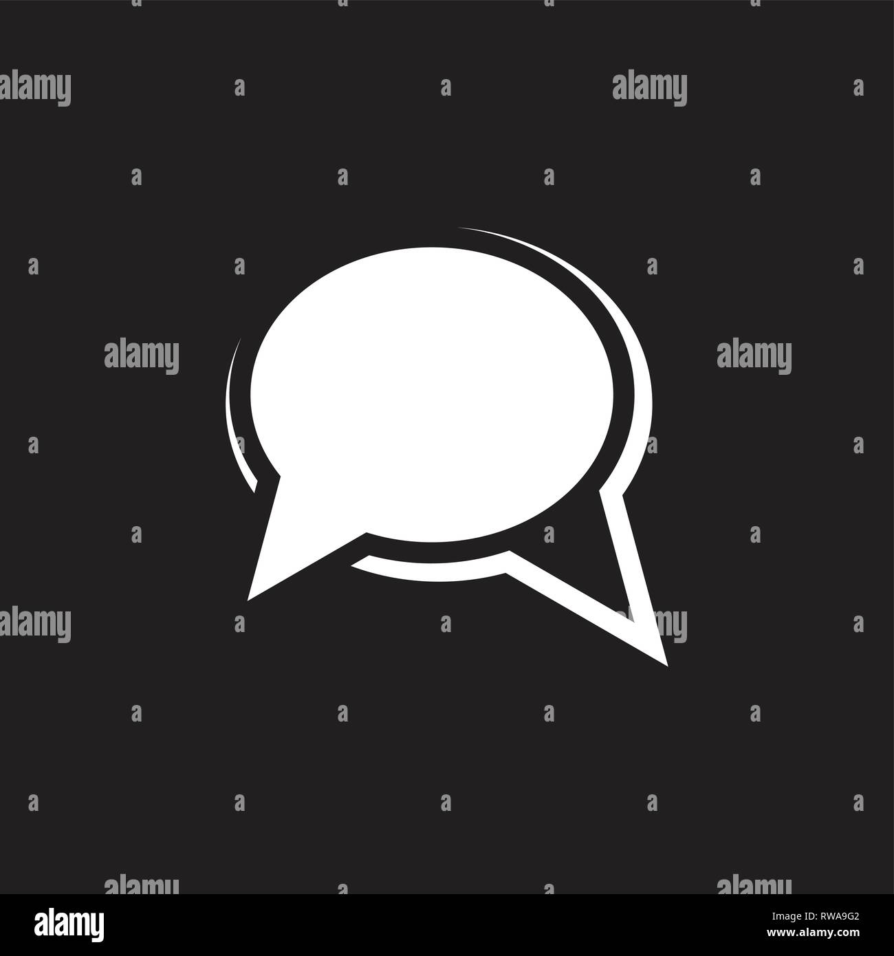 Talk symbol hi-res stock photography and images - Alamy