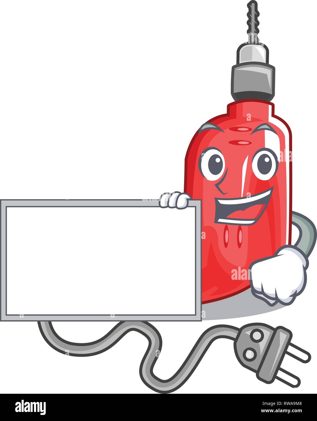 Holes in the plastic Stock Vector Images - Alamy