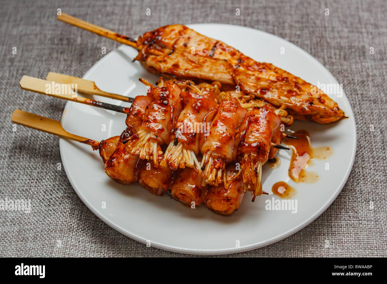 Mala is Grilled meat (Beef, Pork, Chickens or Mushroom) with chilli ...