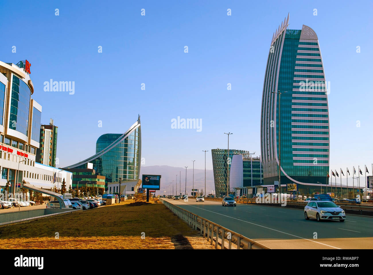 business park in the suburbs; Sofia; Bulgaria Stock Photo - Alamy