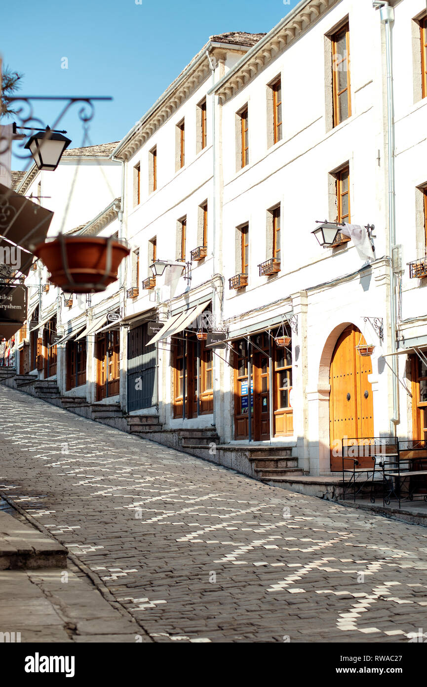 Albania gjirokaster gjirokastra bazaar hi-res stock photography and ...