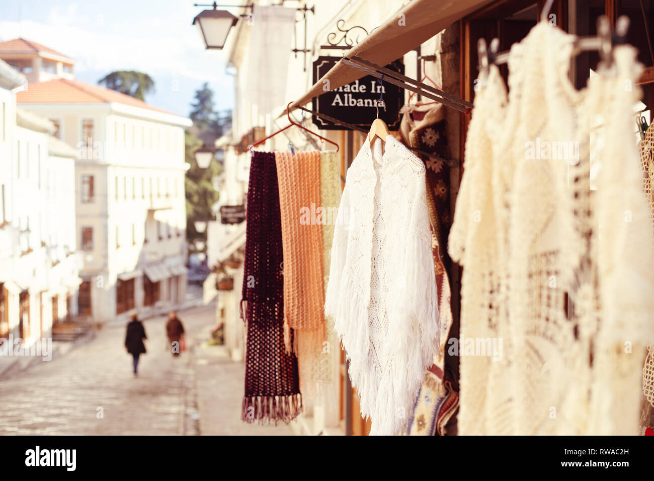 Albania gjirokaster gjirokastra bazaar hi-res stock photography and ...