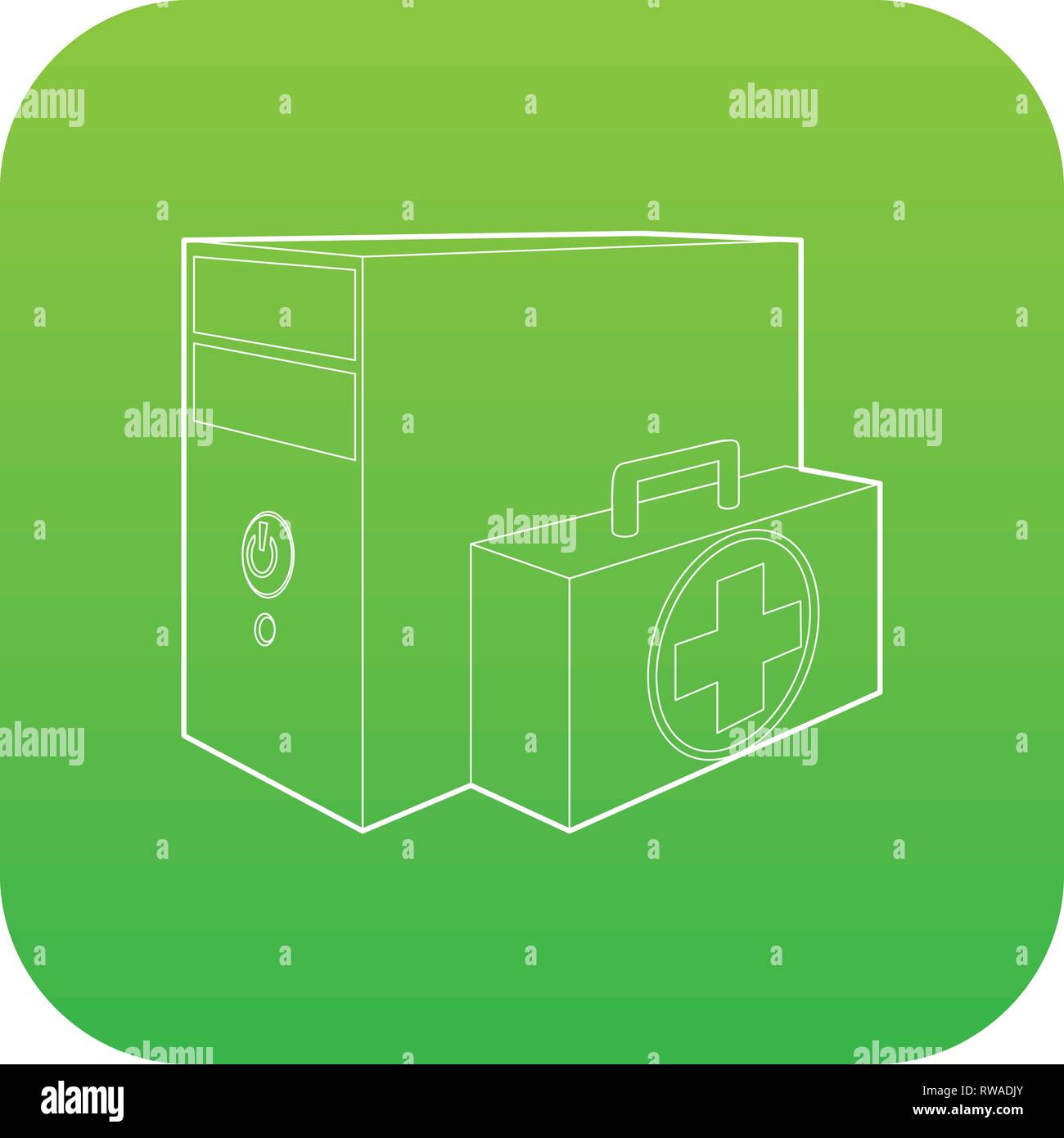 First aid unit Stock Vector Images - Alamy