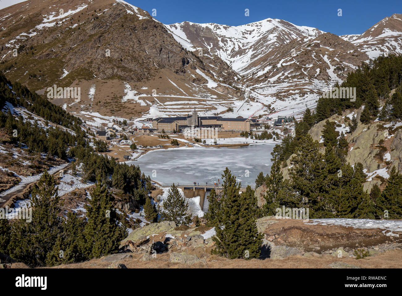 Nuria valley hi-res stock photography and images - Alamy