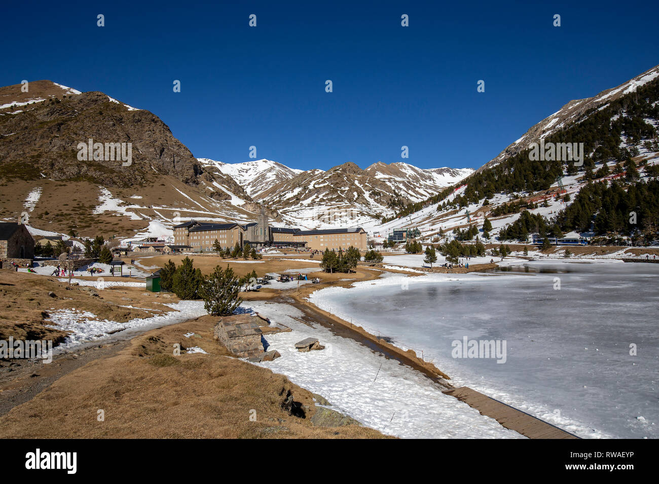 Núria valley hi-res stock photography and images - Alamy