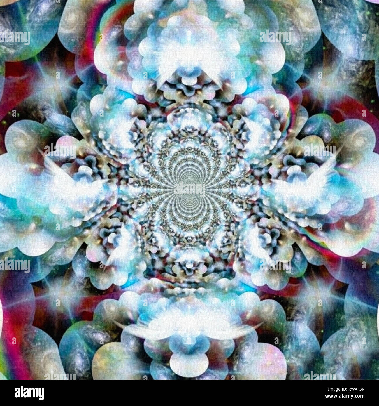 Endless circle optical illusion hi-res stock photography and images - Alamy