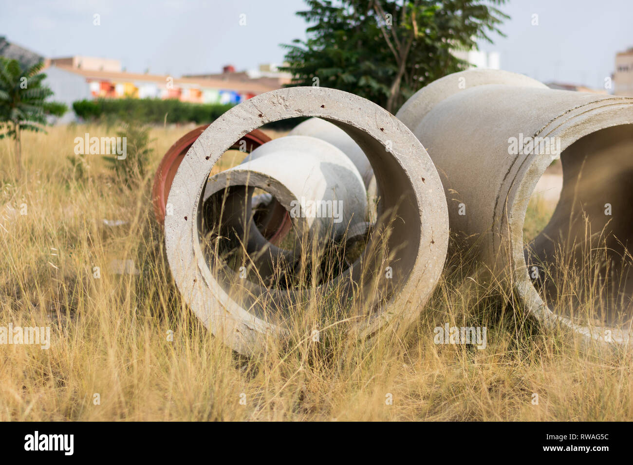 Sewage Pipe Block High Resolution Stock Photography and Images - Alamy