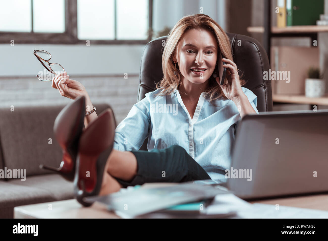Busy receiving hi-res stock photography and images - Alamy