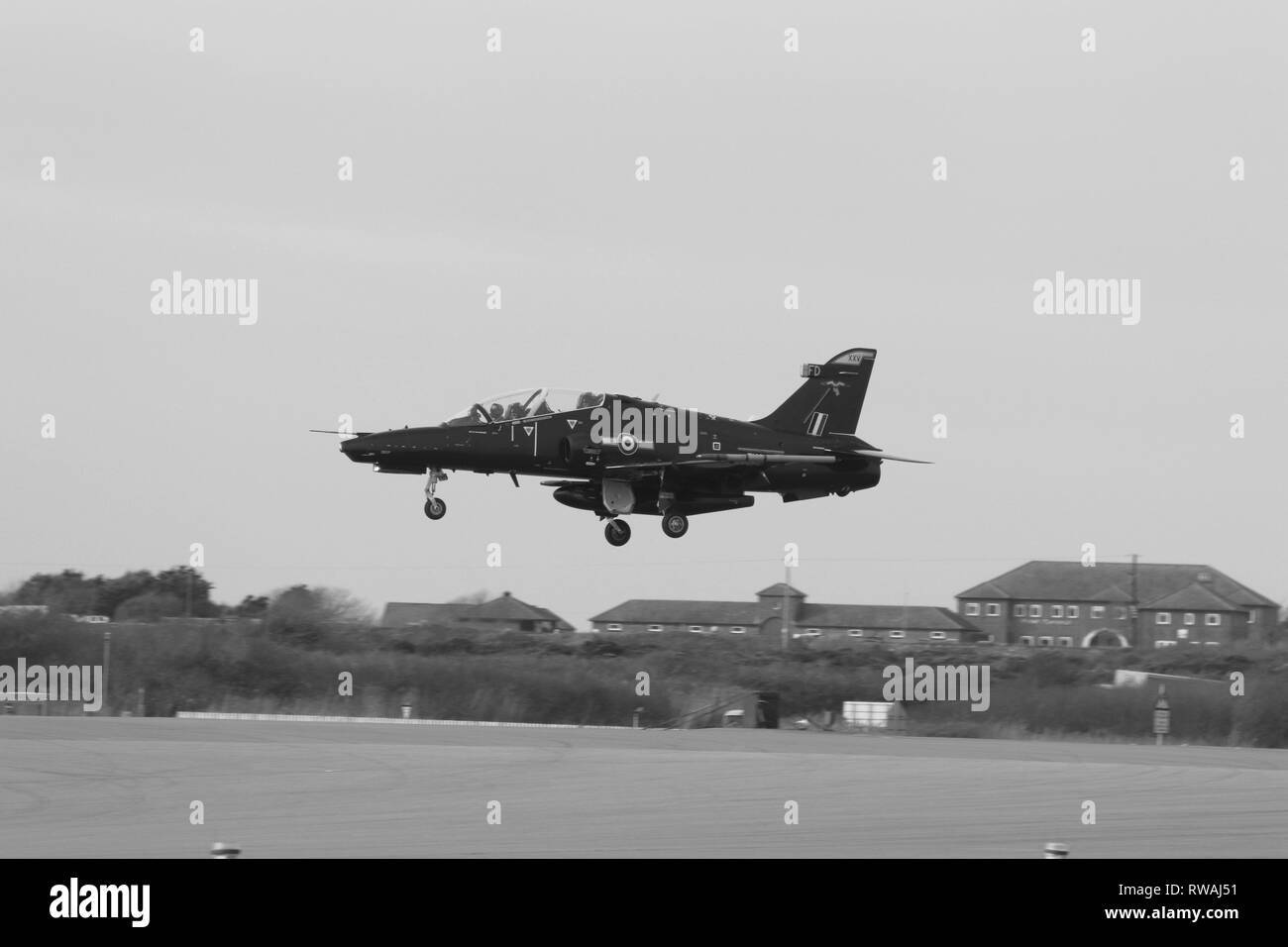 Anglesey hawk jet aircraft raf valley hi-res stock photography and images - Alamy