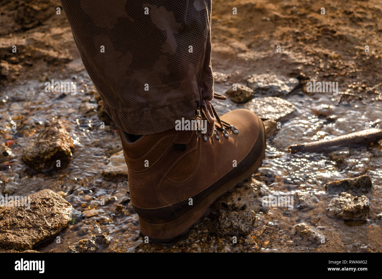 Crossing the brook hi-res stock photography and images - Alamy