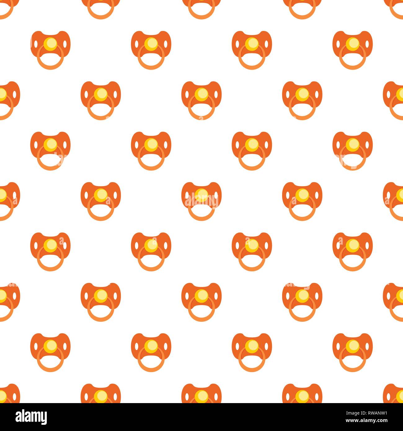 Baby nipple pattern seamless vector repeat for any web design Stock ...