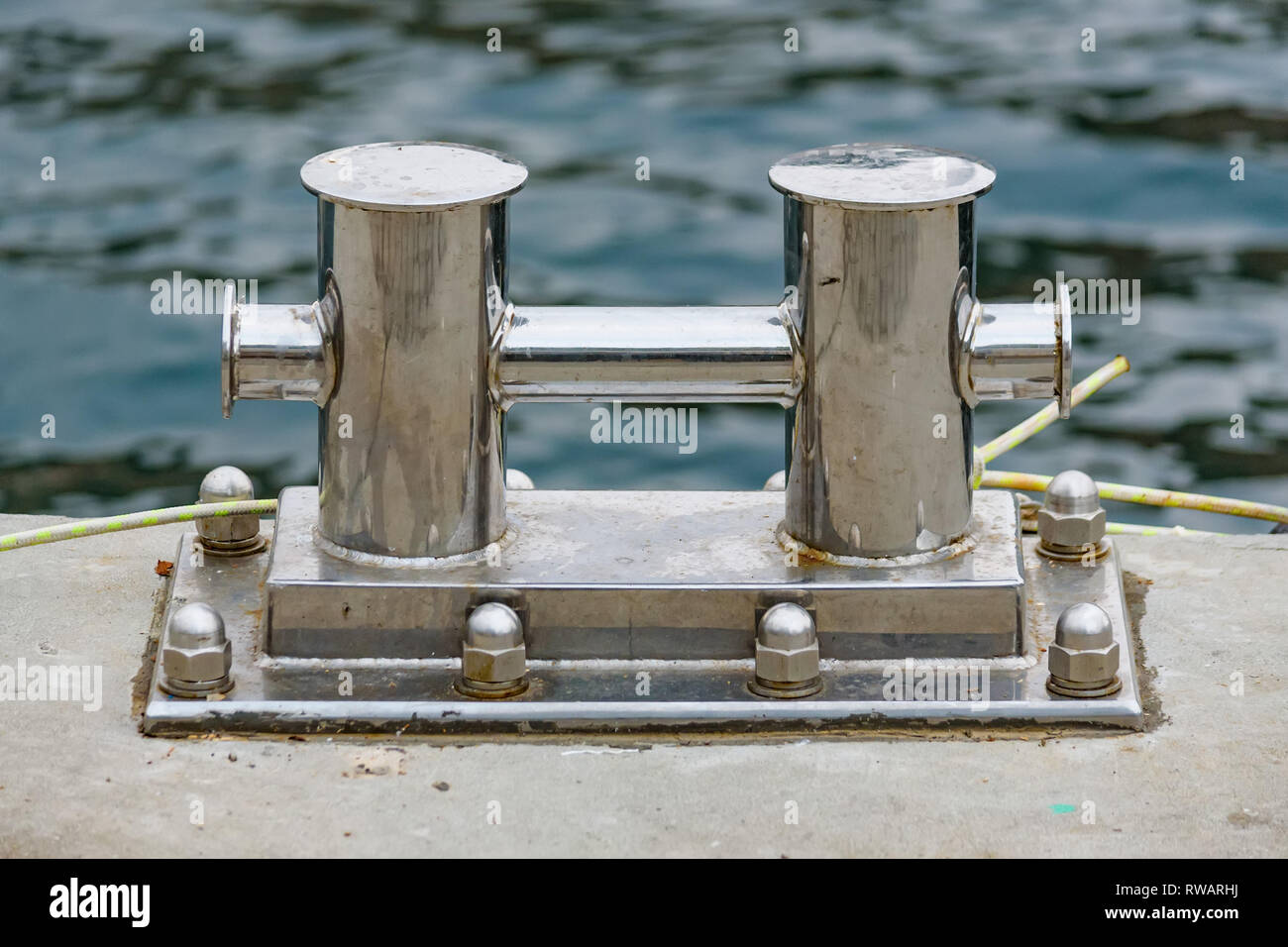 Mooring Rope Bitts Bitt High Resolution Stock Photography and Images ...