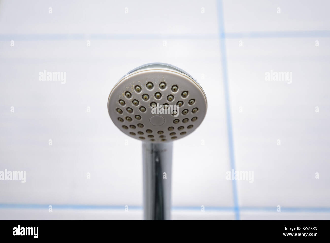 bathroom. Close-up. the shower is ready for use Stock Photo - Alamy
