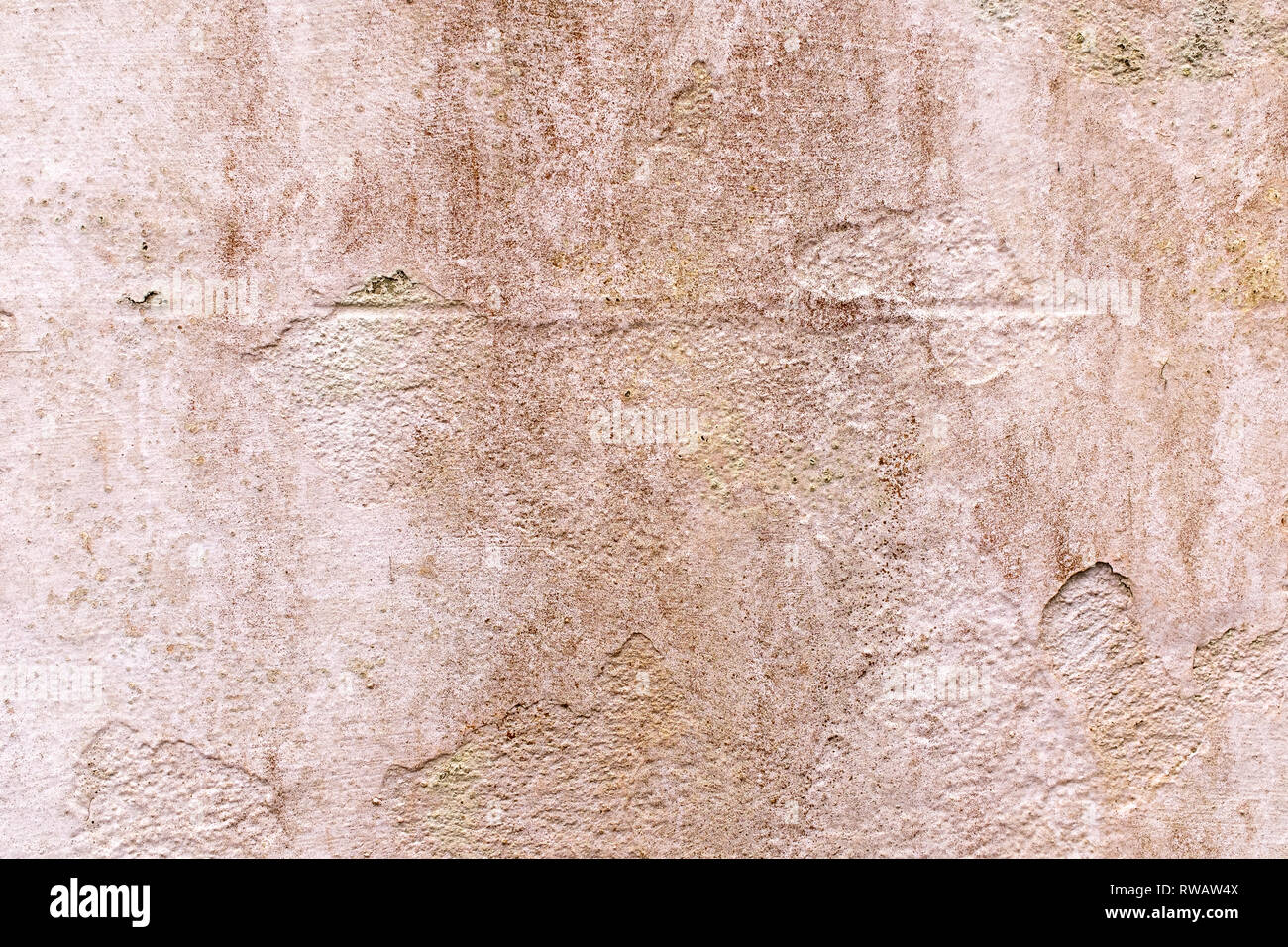A close up photo of an exterior textured wall dirty pink color, surface ...