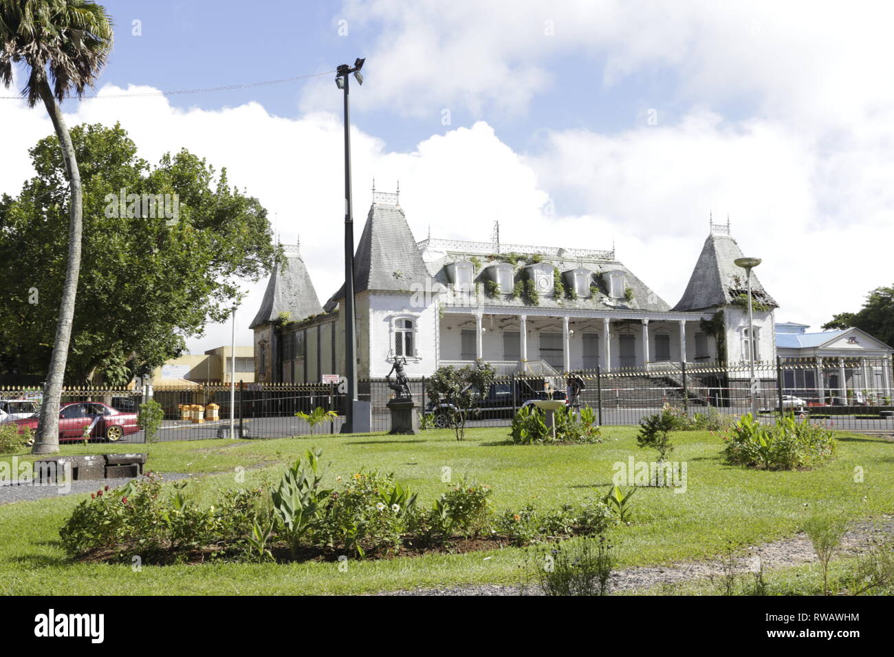 Patrimoine : l’hôtel de ville de Curepipe Stock Photo - Alamy