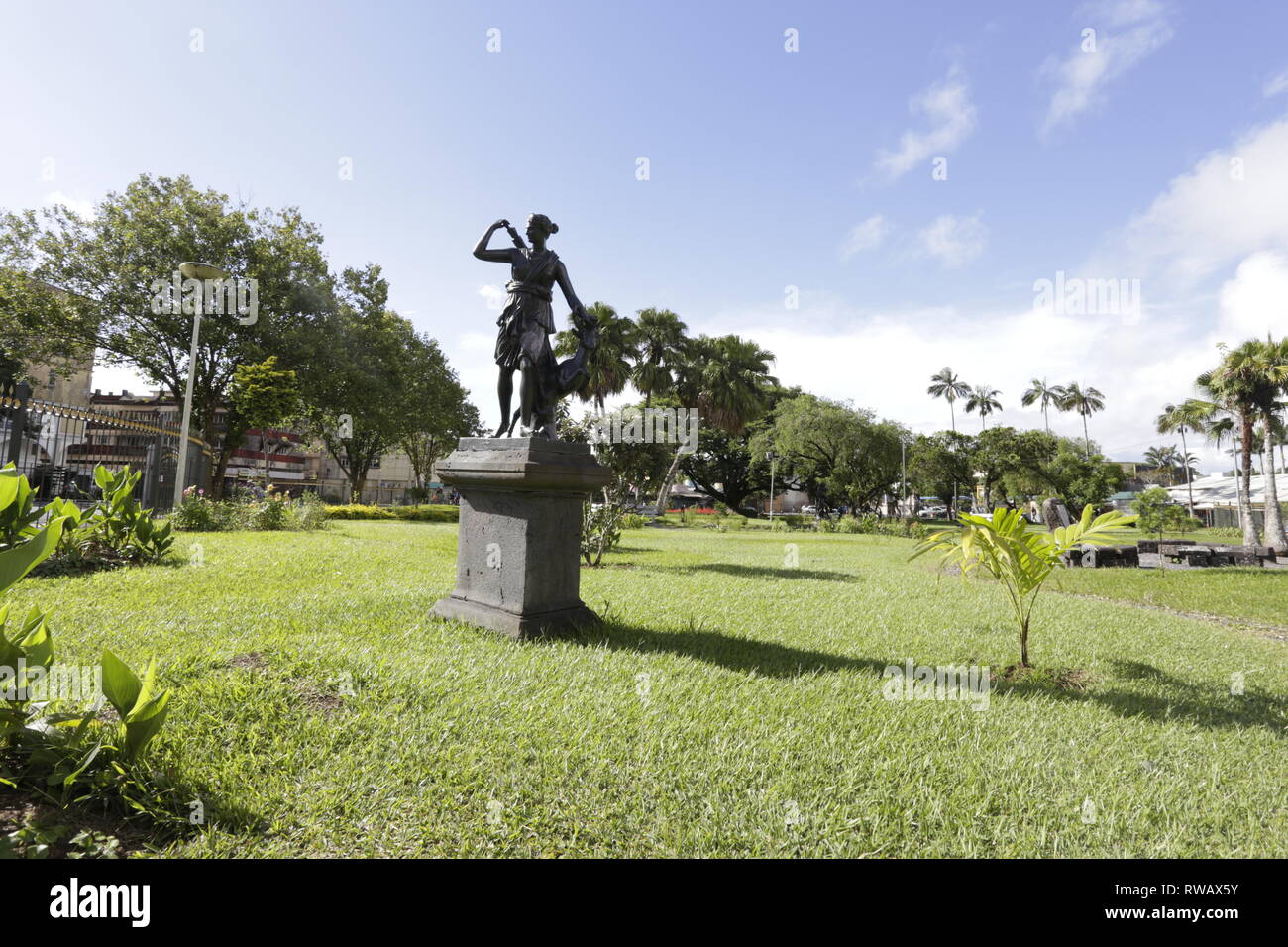 Patrimoine : l’hôtel de ville de Curepipe Stock Photo - Alamy