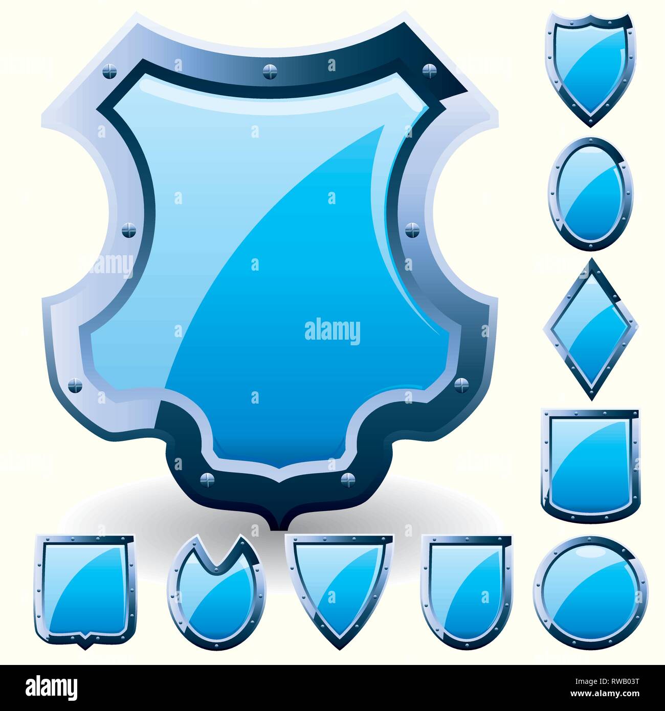 Coat of arms crest Stock Vector Images - Alamy