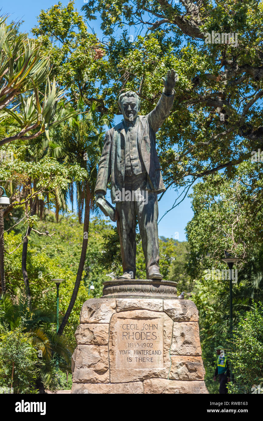 Cecil rhodes statue hi-res stock photography and images - Alamy