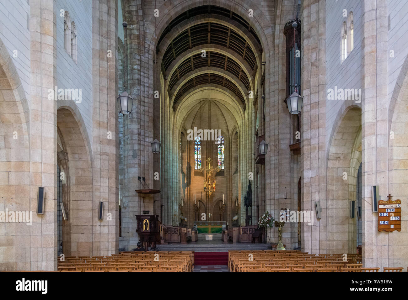 Interior st georges cathedral hi-res stock photography and images - Alamy