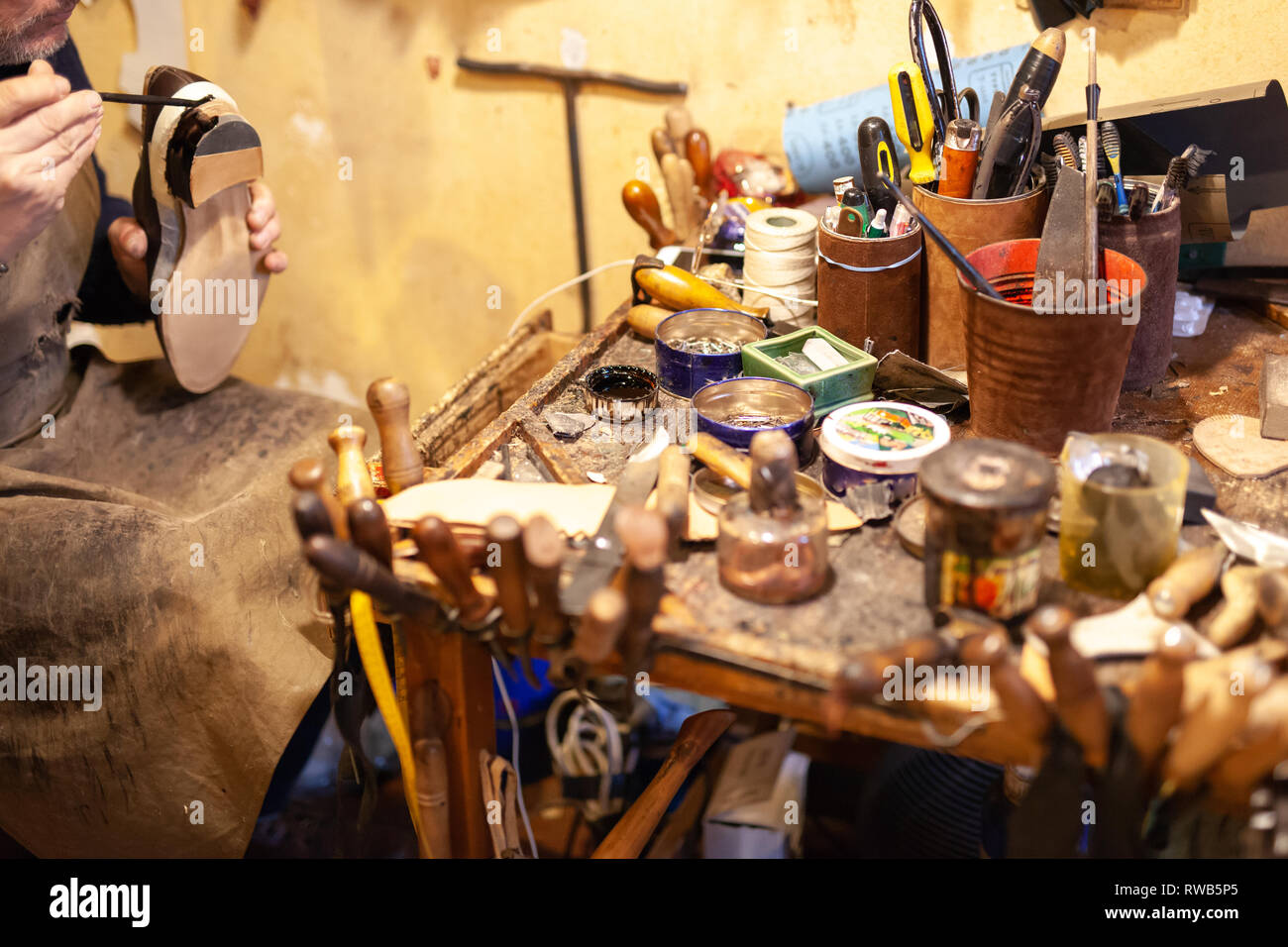 Cork made shoes hi-res stock photography and images - Alamy